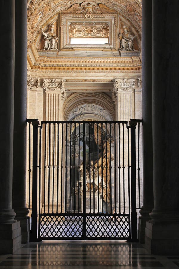 Cathedral gate editorial photography. Image of interior - 29195132