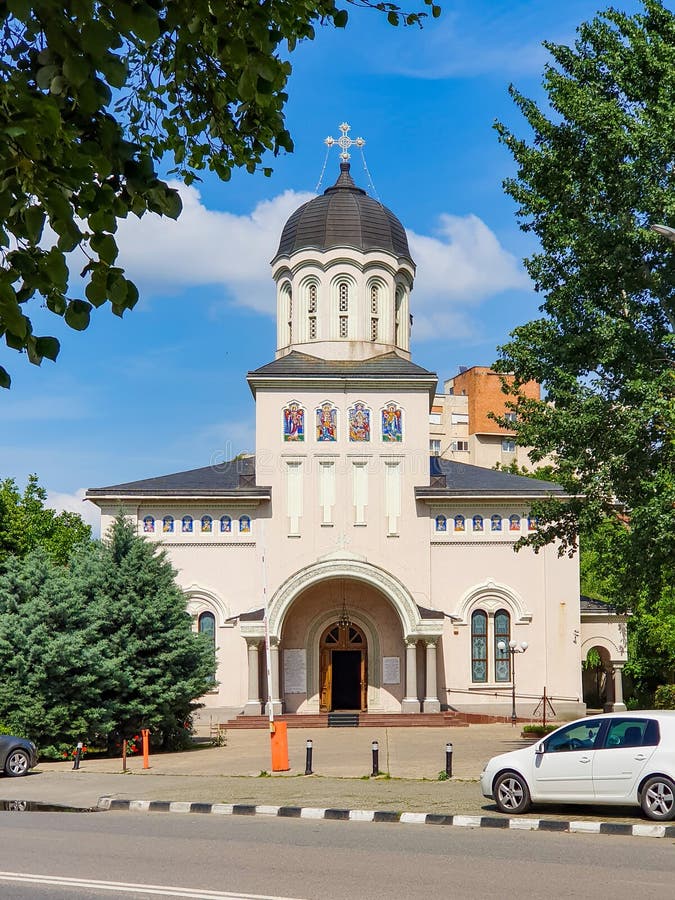 The Cathedral of Giurgiu City, Romania Editorial Photo - Image of house ...
