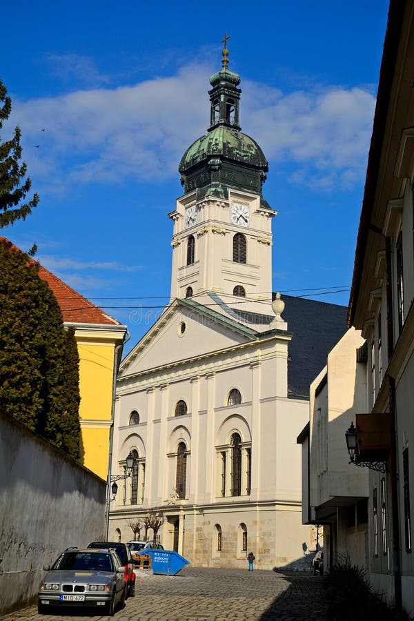 Cathedral, Gyor, Hungary editorial image. Image of gyor - 62940160
