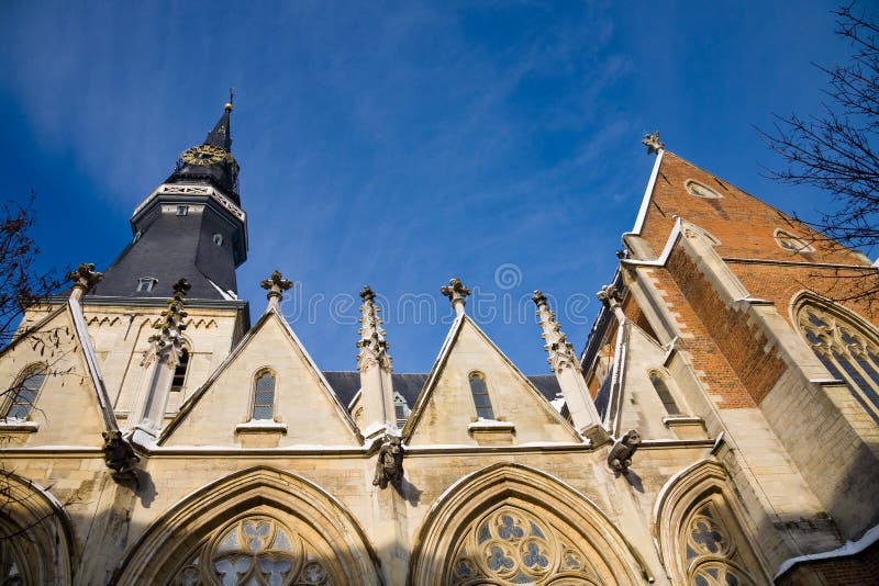Cathedral, Hasselt stock photo. Image of monument, quentin - 18207220