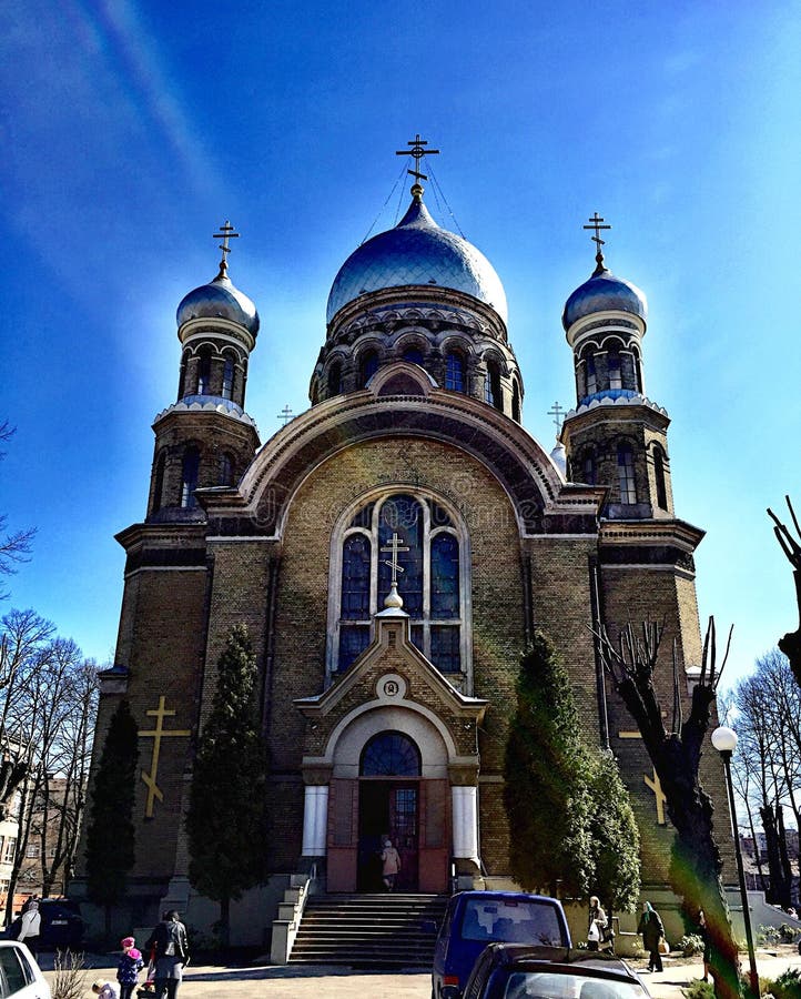 Cathedral of the Holy Trinity Editorial Photo - Image of narrow, church ...