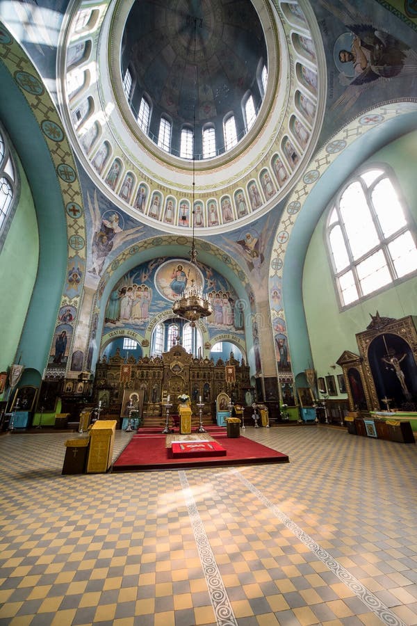 The Cathedral of the Holy Trinity Editorial Photography - Image of icon ...