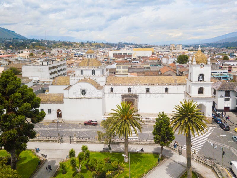 Latacunga, Ecuador September, 28, 2018: Outdoor View of Road of Enter ...