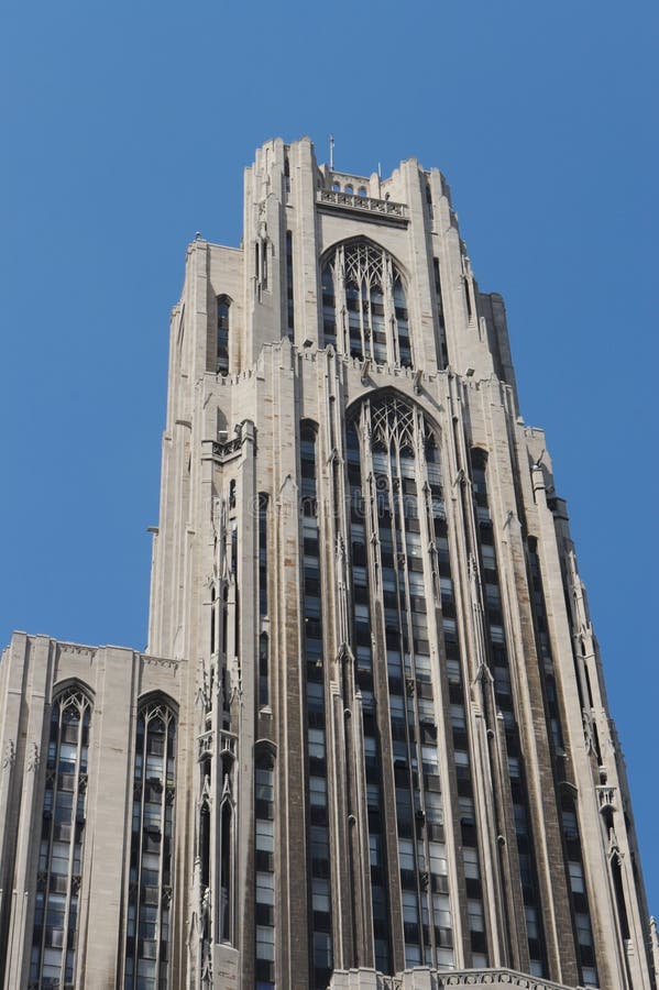Cathedral of Learning stock image. Image of pittsburgh - 694105