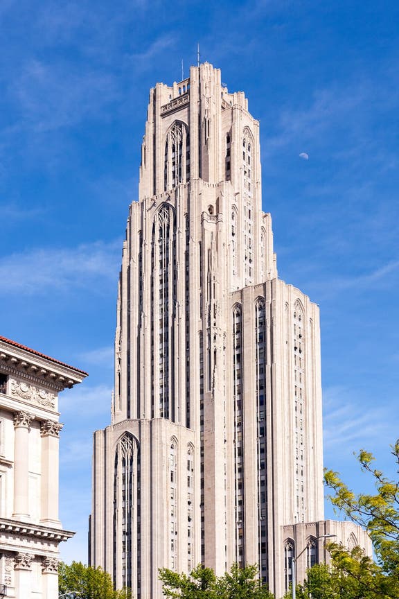 Cathedral of Learning in Pittsburgh Stock Image - Image of oakland ...