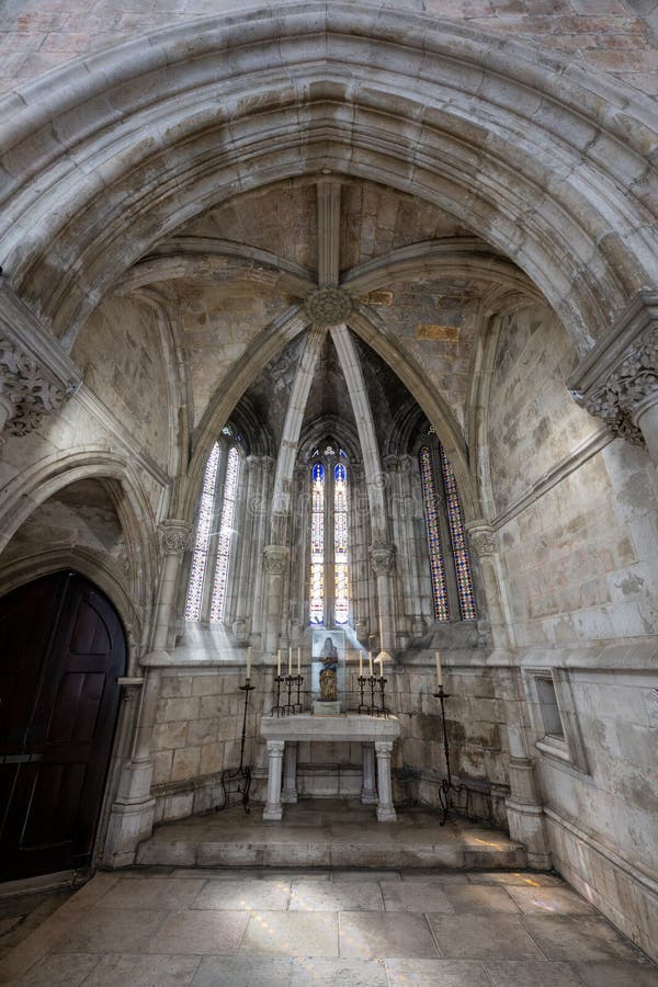 Cathedral of Lisbon - Portugal Editorial Stock Photo - Image of column ...