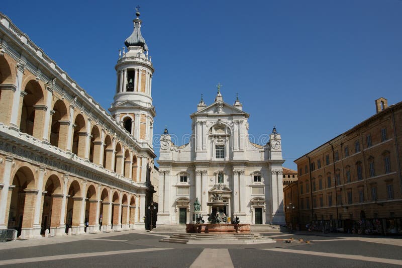 Cathedral Of Loreto stock photo. Image of monuments, campanile - 16709190