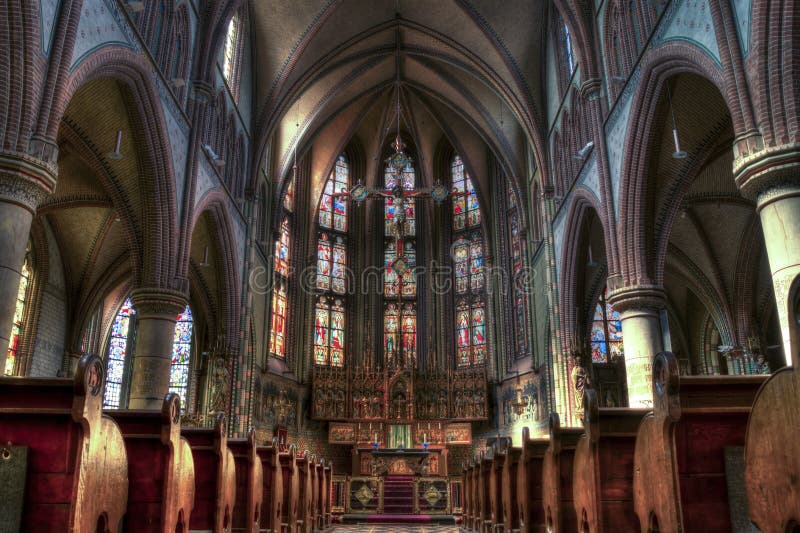 Cathedral, Medieval Architecture, Stained Glass, Place Of Worship ...