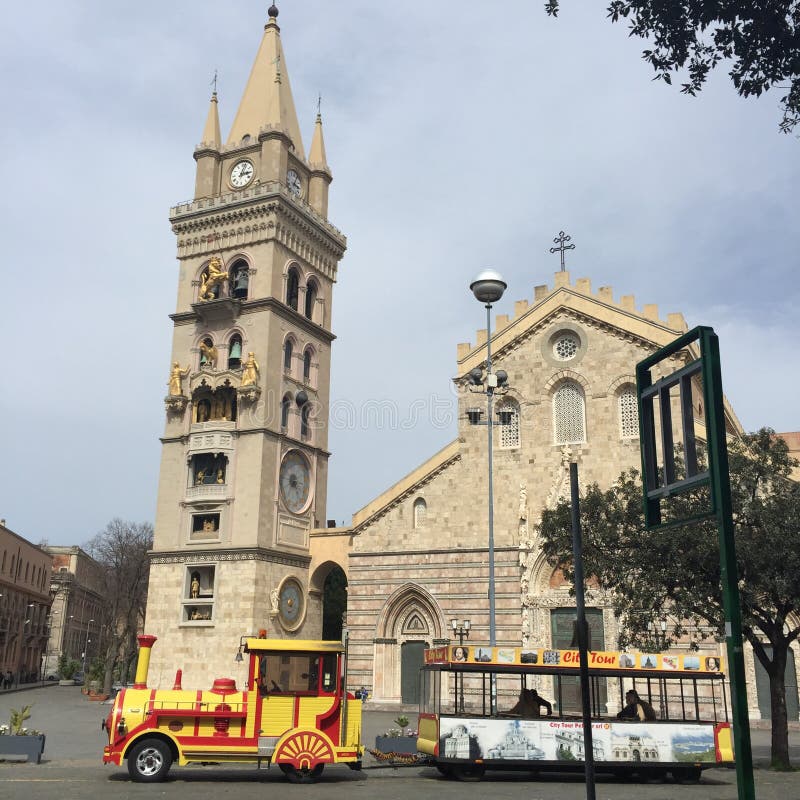 Cathedral of Messina stock image. Image of europe, duomo - 69505971