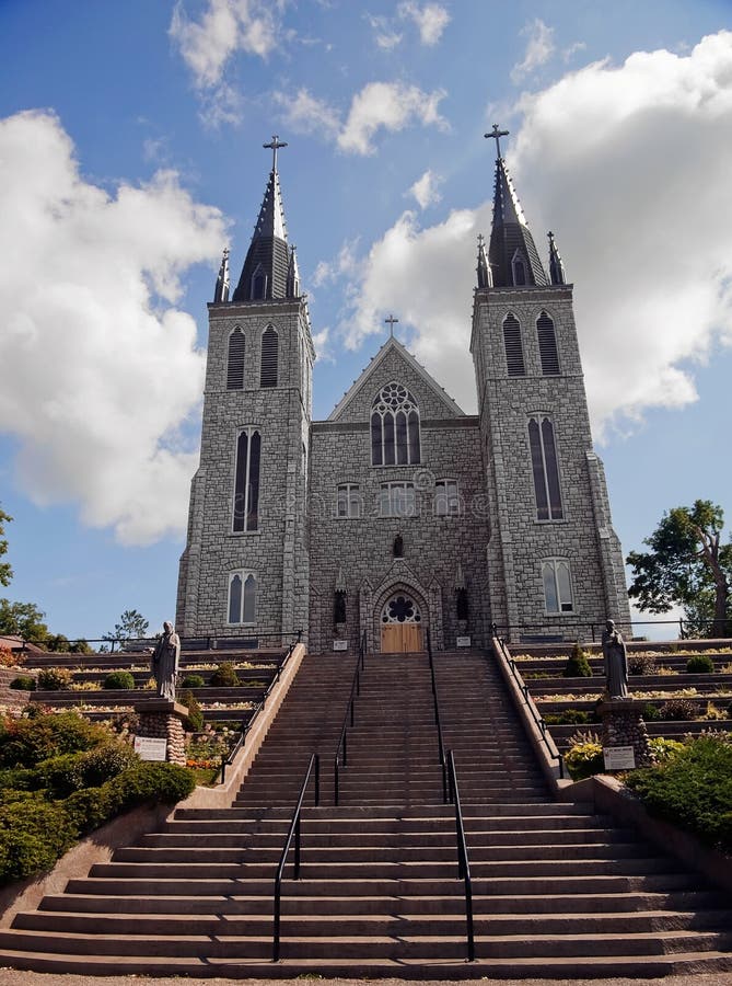 Cathedral in Midland Ontario Stock Photo - Image of country, catholic ...