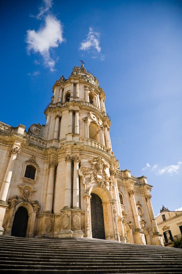 Cathedral, Modica, Italy stock image. Image of sicilian - 22998649