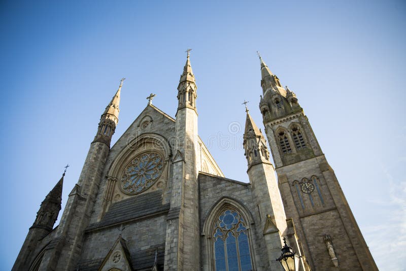 Cathedral of Monaghan stock image. Image of travel, religious - 53806499
