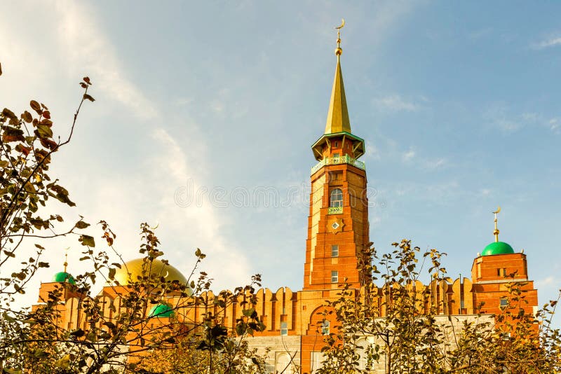 Mosque in Samara (Russia) stock photo. Image of islamic - 19491986