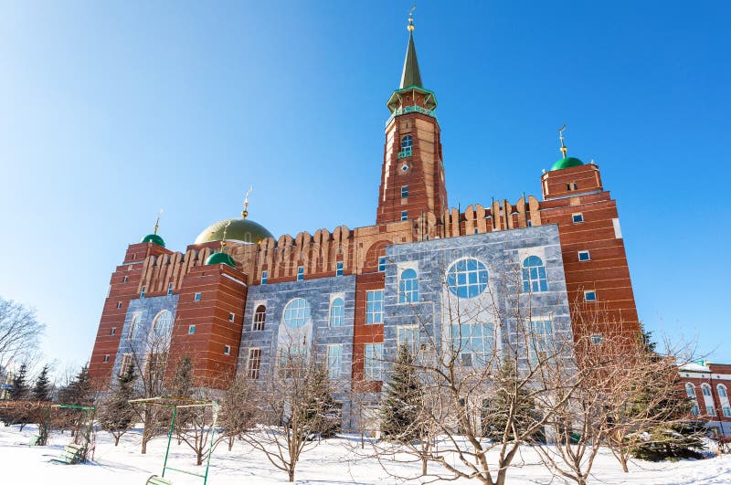 Mosque in Samara (Russia) stock photo. Image of islamic - 19491986