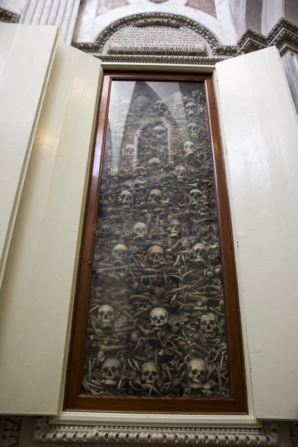 Cathedral of Otranto: the Bones of the Martyrs Stock Photo - Image of ...