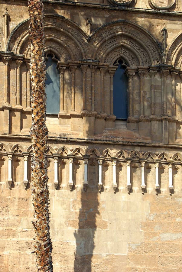Cathedral of palermo stock image. Image of palermo, pavement - 38721059
