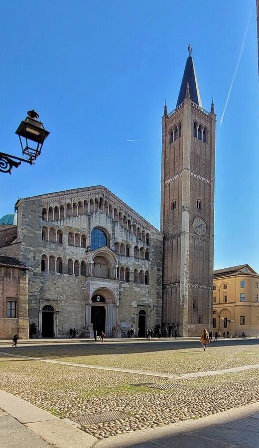 Cathedral of Parma stock photo. Image of town, tourism - 254126460