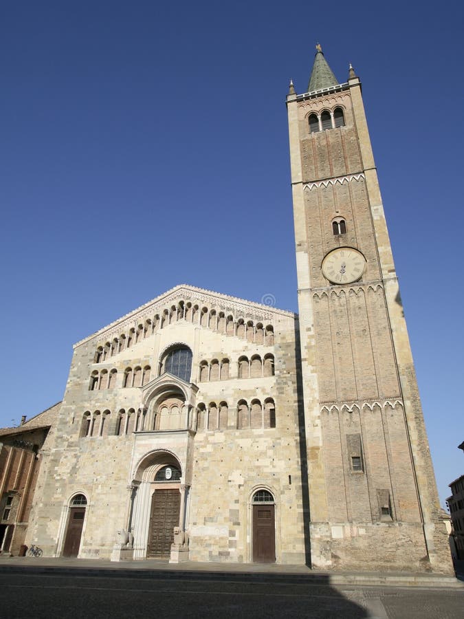 Cathedral of Parma, Italy stock photo. Image of bell - 10371896