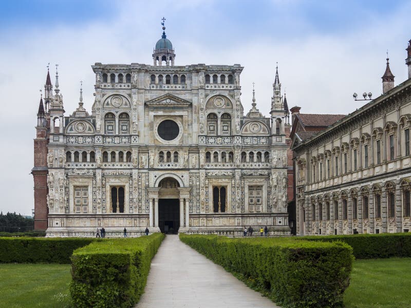 Cathedral of Pavia, Italy stock photo. Image of lombardy - 41231768