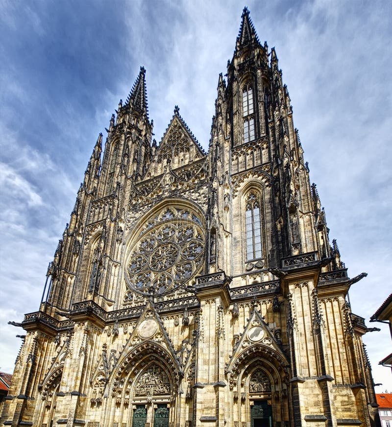 Cathedral in Prague stock image. Image of nicholas, saint - 33218845