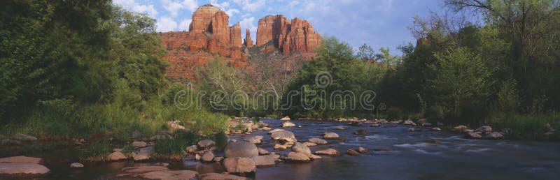 Cathedral Rock stock image. Image of beauty, current - 23174141