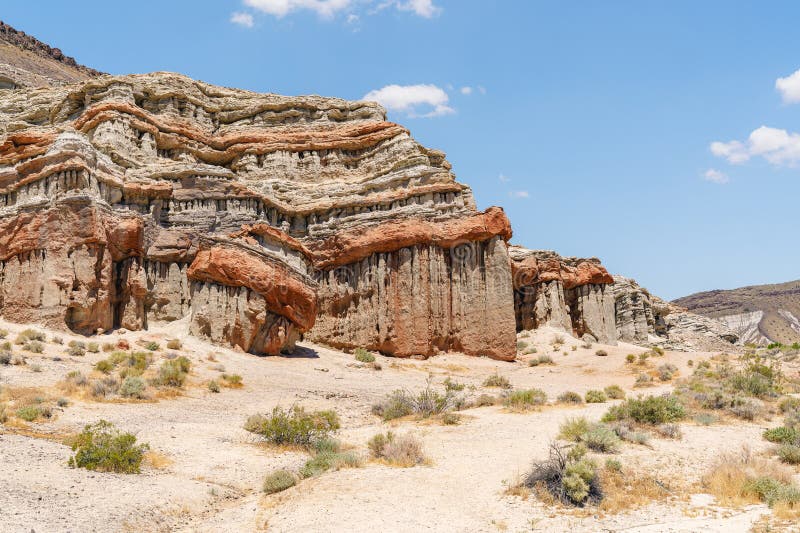 Cathedral Rock Formations at Red Rock Canyon State Park, California ...