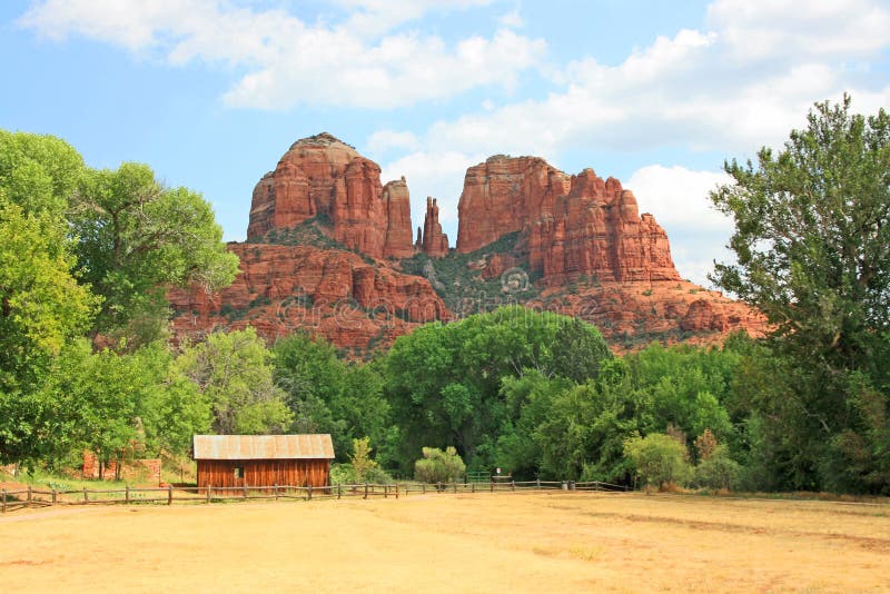 Cathedral Rock, Sedona, Arizona Stock Photo - Image of landscape, view ...