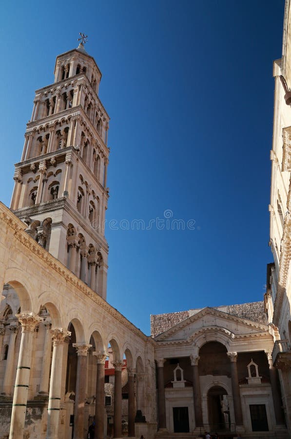 Cathedral of Split, Croatia Stock Photo - Image of saint, undefined ...