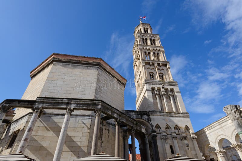 Saint Dominus Cathedral in Split Stock Photo - Image of croatia ...