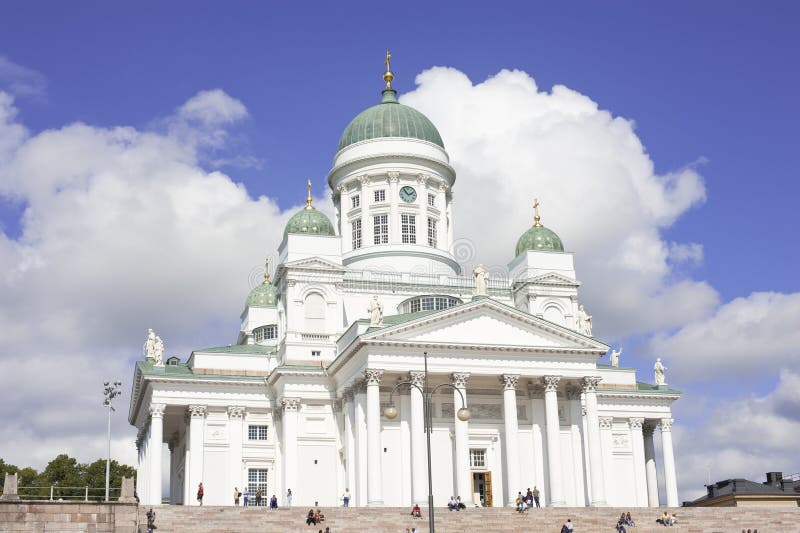 Cathedral on Senate Square stock photo. Image of helsinki - 22885570