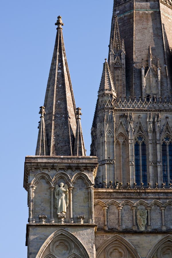 Cathedral Spires stock photo. Image of cathedral, detail - 12472998