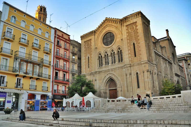 Lerida (Spain), The Gothic City Stock Photo - Image of architecture ...