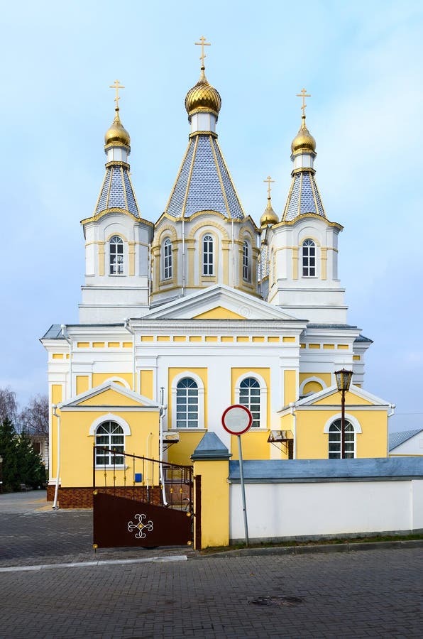 Cathedral of St. Alexander Nevsky, Kobrin, Belarus Stock Image - Image ...