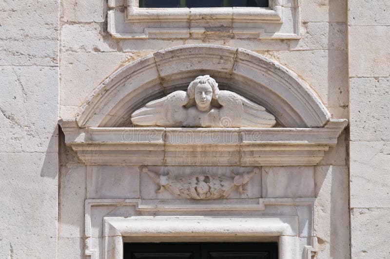 Cathedral of St. Maria Assunta. Melfi. Basilicata. Italy. Stock Photo ...