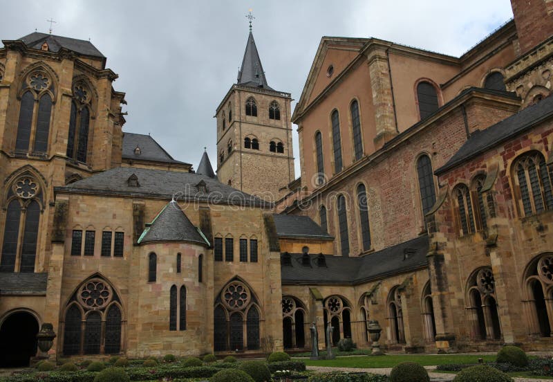 Cathedral of Trier stock photo. Image of germany, architecture - 17011724