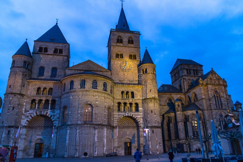 Cathedral in Trier, Germany Stock Photo - Image of medieval, peter ...