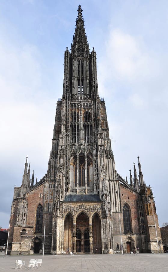 Cathedral Ulm stock image. Image of church, architecture - 39743679