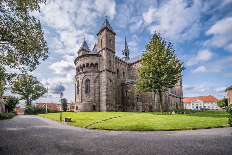 Cathedral in Viborg Medieval Town in DenmRK Stock Photo - Image of ...