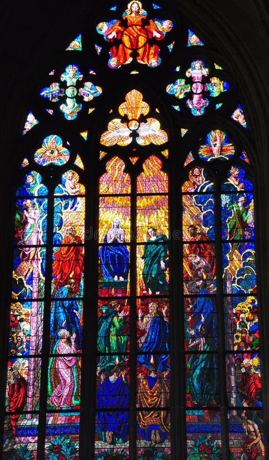 Cathedral window stock image. Image of blessed, christian - 18831951