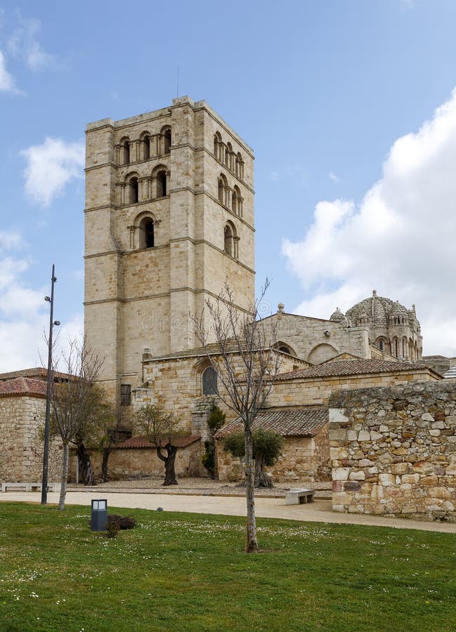 Cathedral of Zamora, Spain stock photo. Image of historical - 72232050
