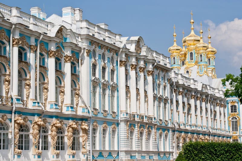 Catherine Palace stock photo. Image of russia, famous - 24229662