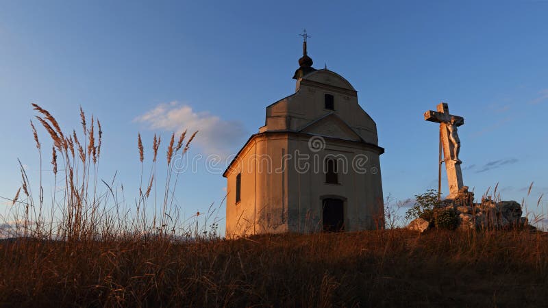 Catholic chapel stock image. Image of cross, catholic - 62108967