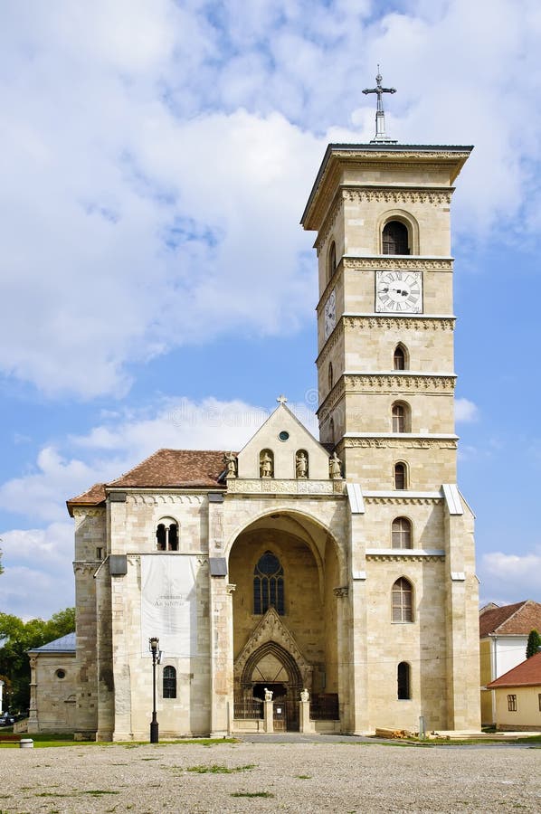 Catholic Church in Alba Iulia Stock Photo - Image of iancu, religion ...