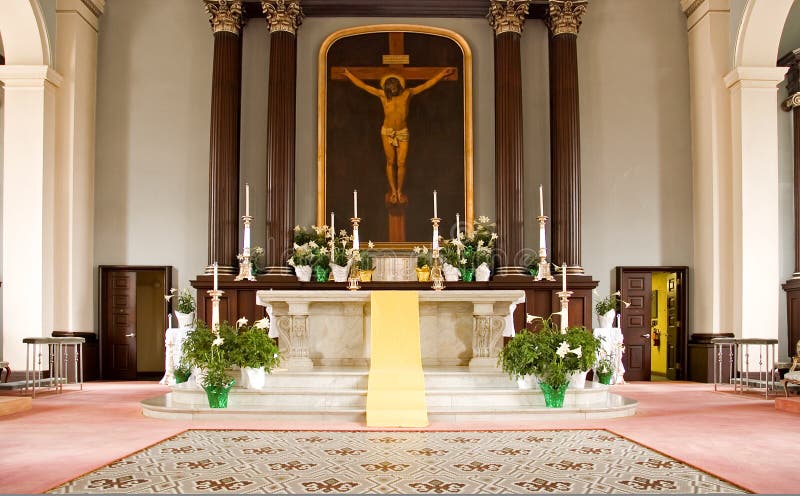 Catholic Church Altar Layout