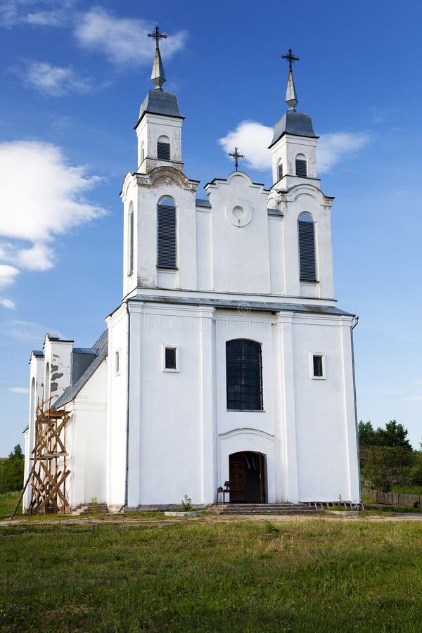 Catholic Church Belarus stock photo. Image of hrodna - 61170408