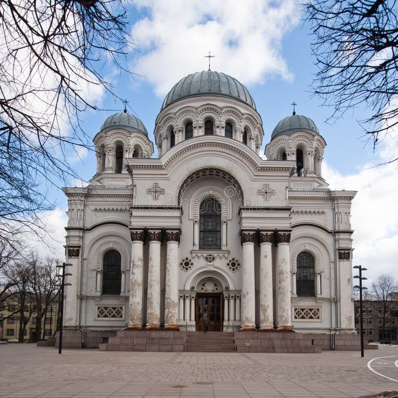 Catholic Church in Lithuania Stock Image - Image of backgrounds, gold ...