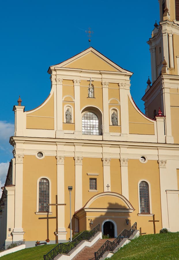 Catholic Church and the Monastery Editorial Stock Image - Image of ...