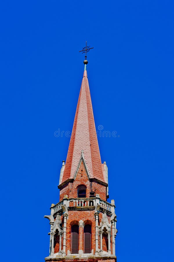 Catholic church in Romania stock photo. Image of christianity - 21931878