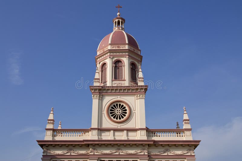 Catholic church top stock photo. Image of pray, thai, gothic - 9236390