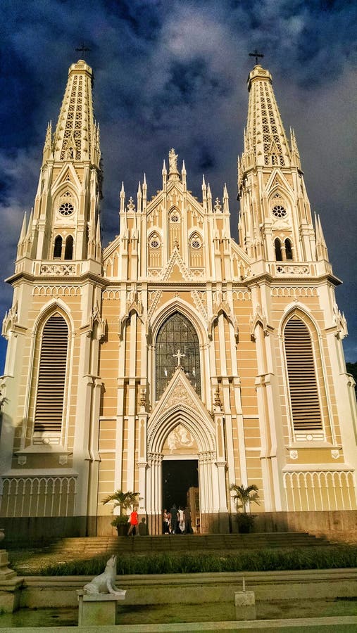 Catholic Church in Vitória, ES - Brazil Stock Image - Image of vitria ...
